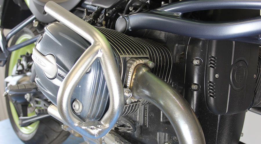 Pare-chocs acier inoxydable pour BMW R1100RS, R1150RS | Accessoires ...